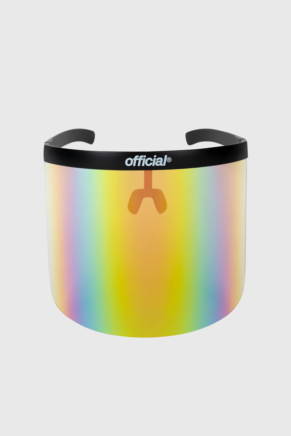 Apex Face Shield ULTRA (Black / Rainbow) - The Official Brand