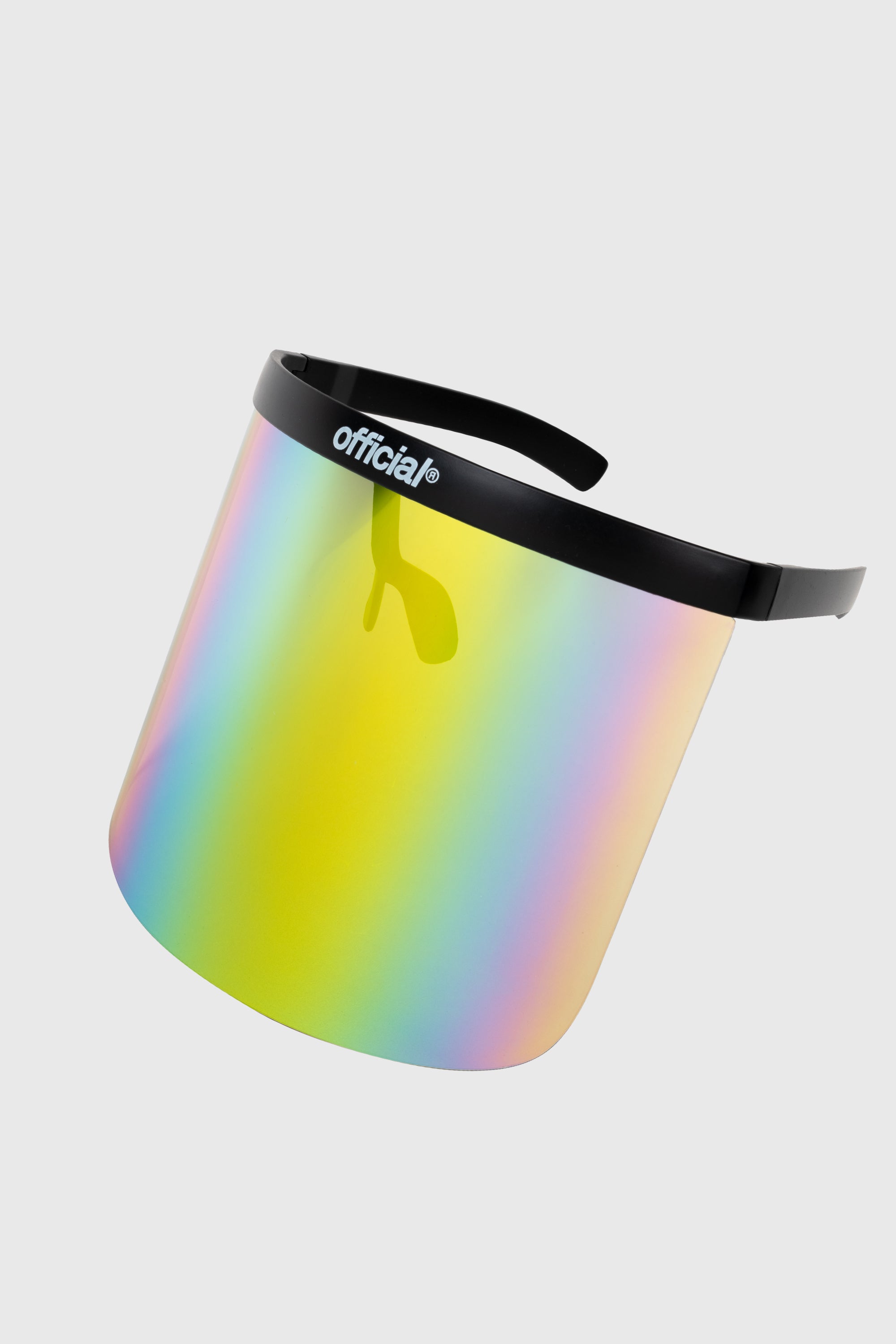 Apex Face Shield ULTRA (Black / Rainbow) - The Official Brand