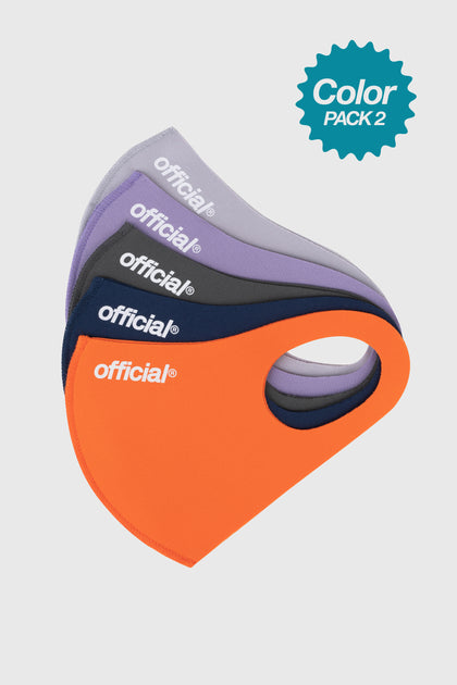 5 Color Pack [2] - Official Nano-Polyurethane Face Mask – The Official ...